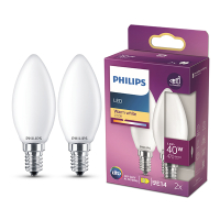 Philips LED lamp E14 | Kaars B35 | Mat | 2700K | 3.4W (40W) Philips 123led.nl